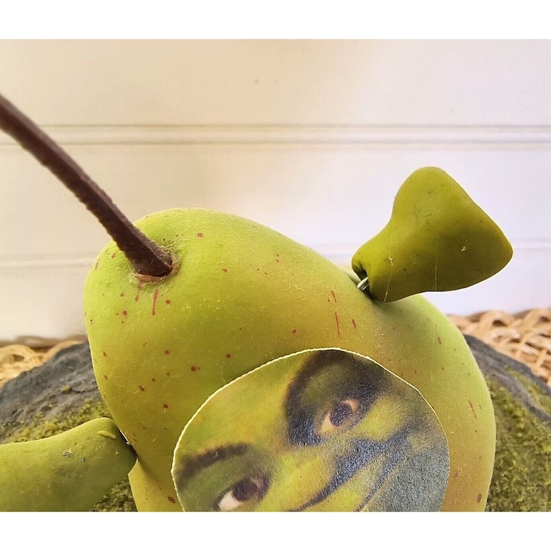 Shrek Homemade Art Piece, Primates at the Swamp, Gag Gift, Shrek Fan ...