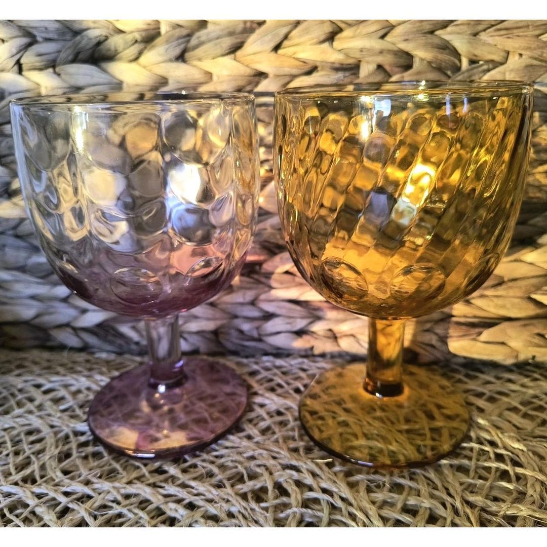 Vintage Glass Goblets, D & D, Fantasy Game Play, Magical Mystical, Game ...