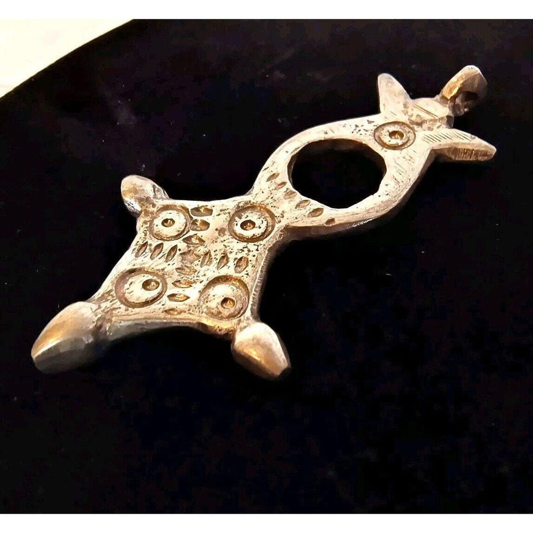 Vintage Tuareg Iferouane African Cross Pendant, Ethnic Nomad Cross, EUC ...