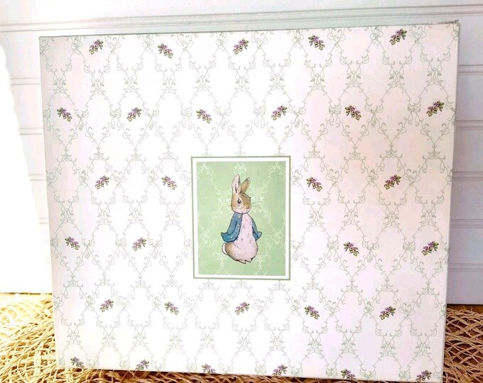 Vintage Beatrix Potter Peter Rabbit Scrapbook Photo Album Kit and ...