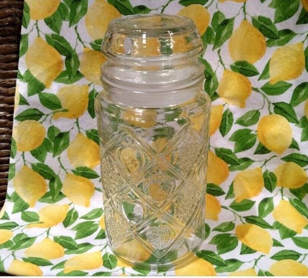 Vintage Smuckers Jam Canister, Anchor Hocking, EUC - Etsy