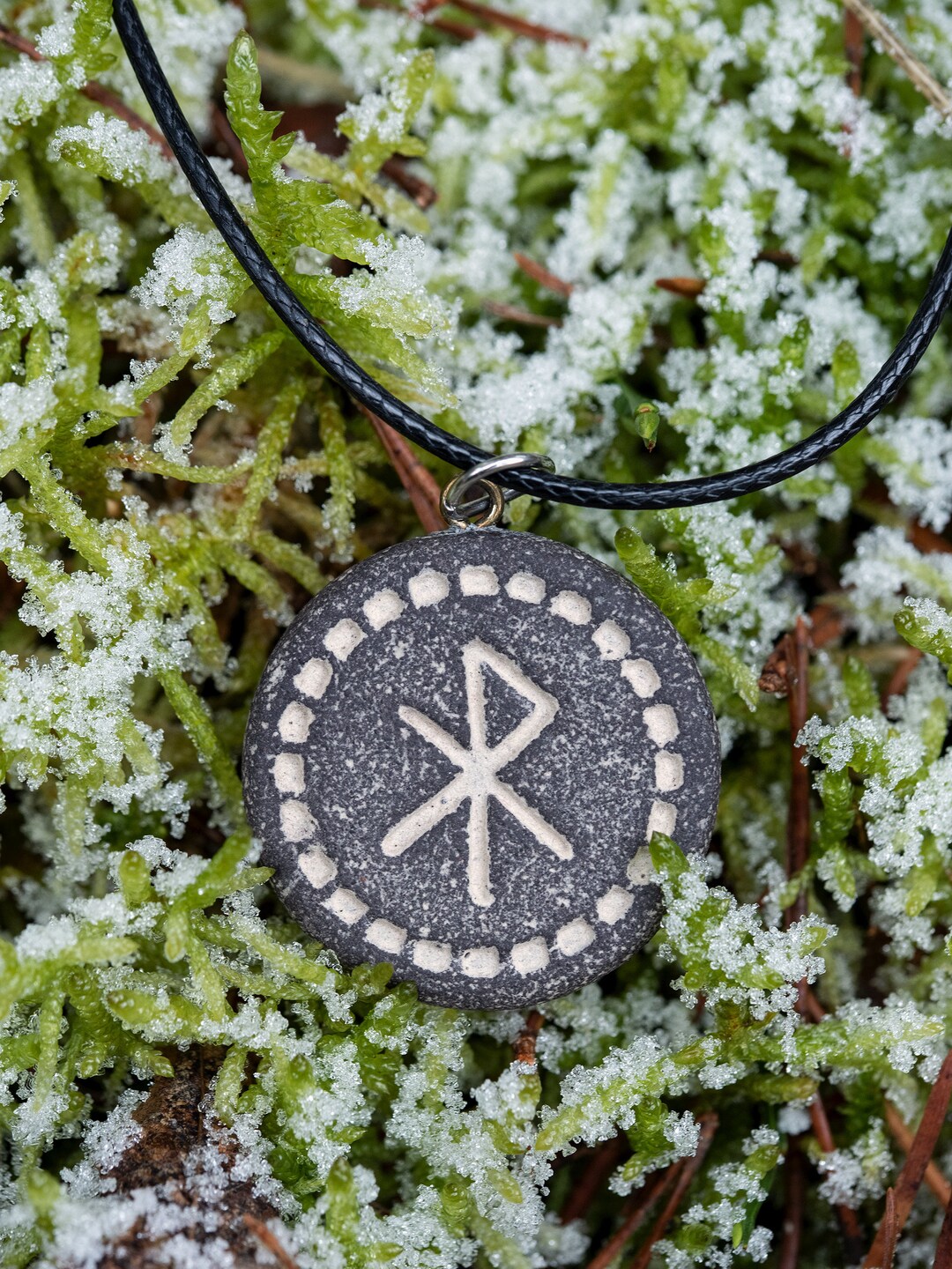 VIKING LOVE RUNE Necklace, Occult Jewelry, Wiccan Amulet, Witchcraft ...