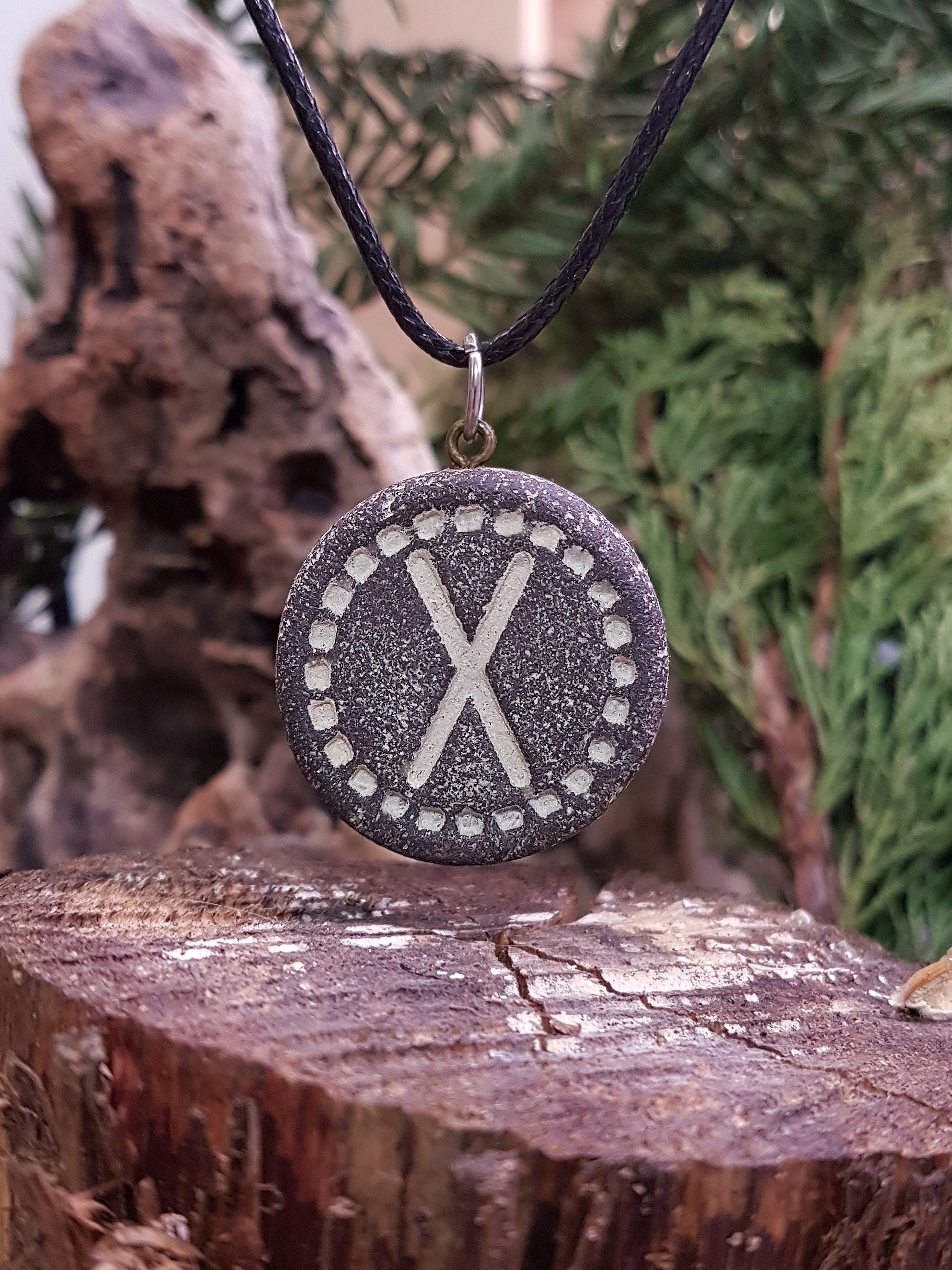 Gebo Rune Pendant,viking Jewelry, Norse Mithology, Viking Protection ...