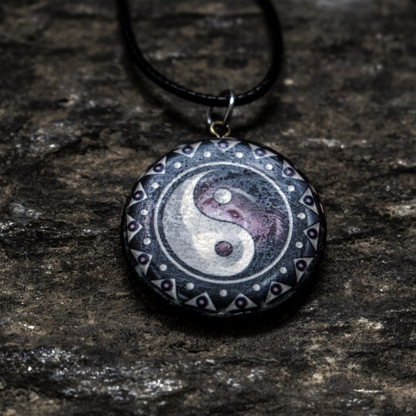 Yin Yang Necklace - Etsy
