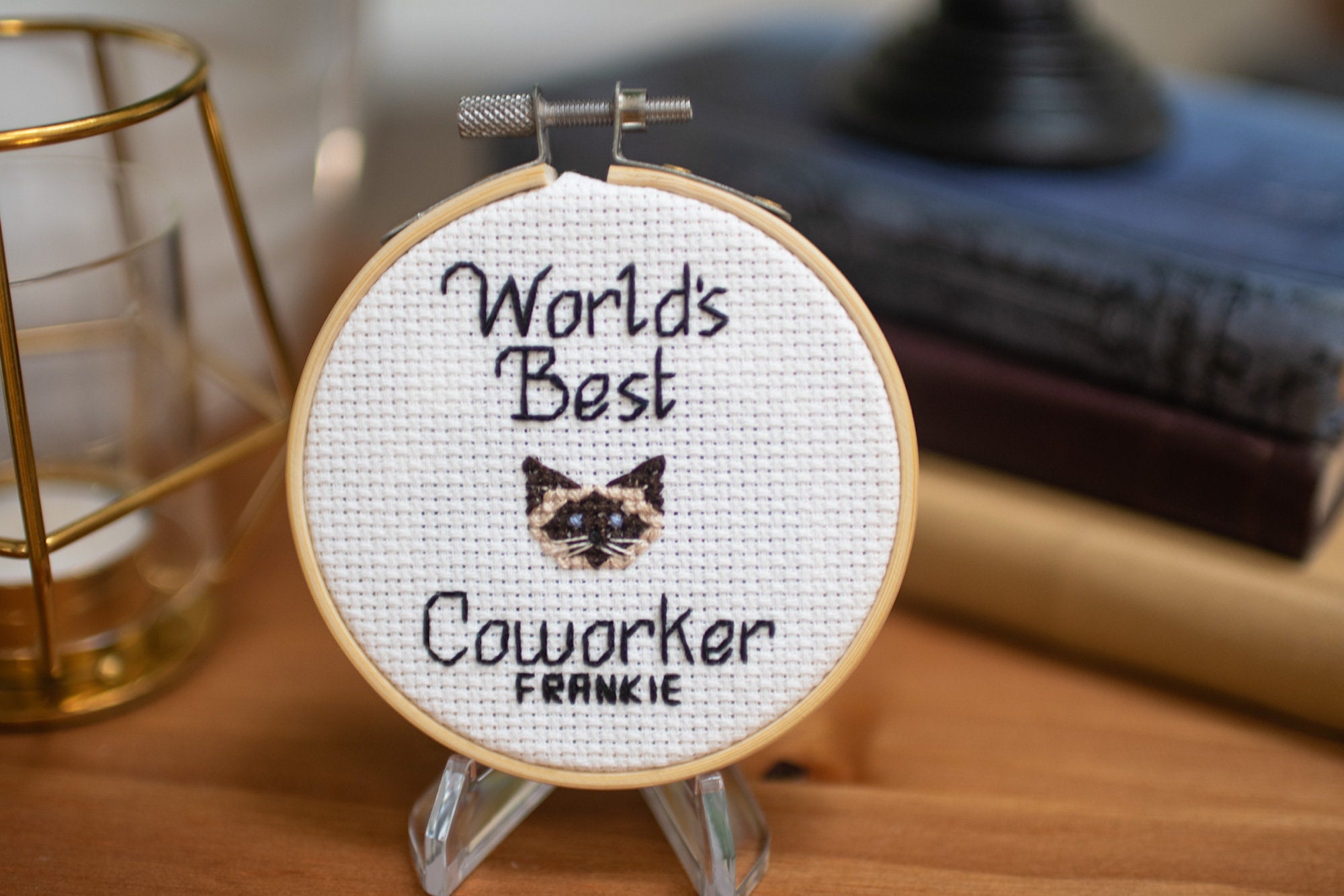 Funny Custom Pet Portrait for Cubicle Decor | Unique Funny Dog and Cat ...
