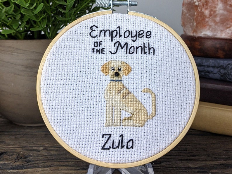 Personalized Pet Portrait for Work From Home Office | Funny Dog ...
