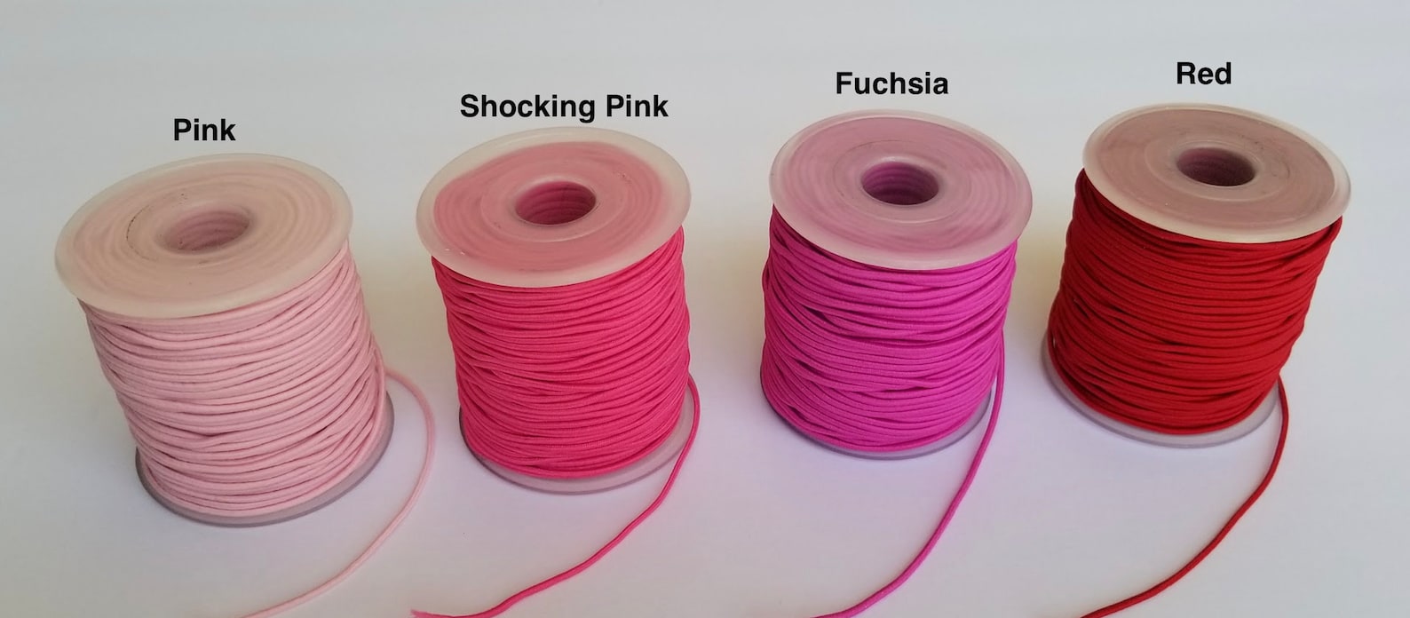 1/16 Round Elastic Cording 50 Yards 1.5mm Wide | Etsy