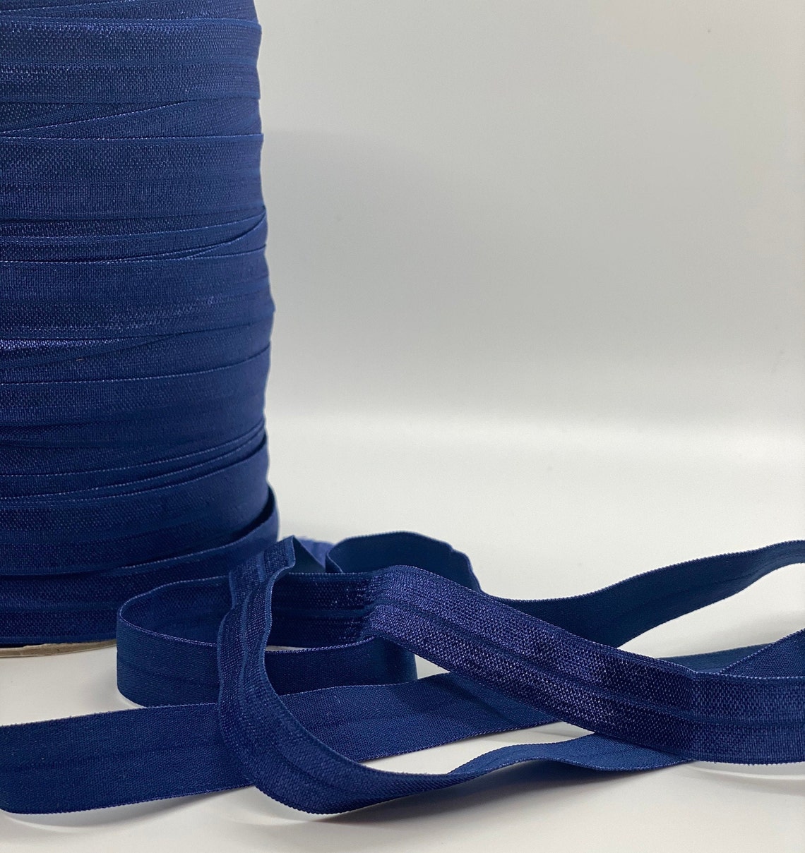 5/8 Fold Over Elastic 10 Yards Shiny Elastic Good - Etsy