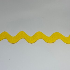 Jumbo Rick Rack, Ric Rac, Sewing, Trim-white or Yellow-1/4" (1.25 In ...