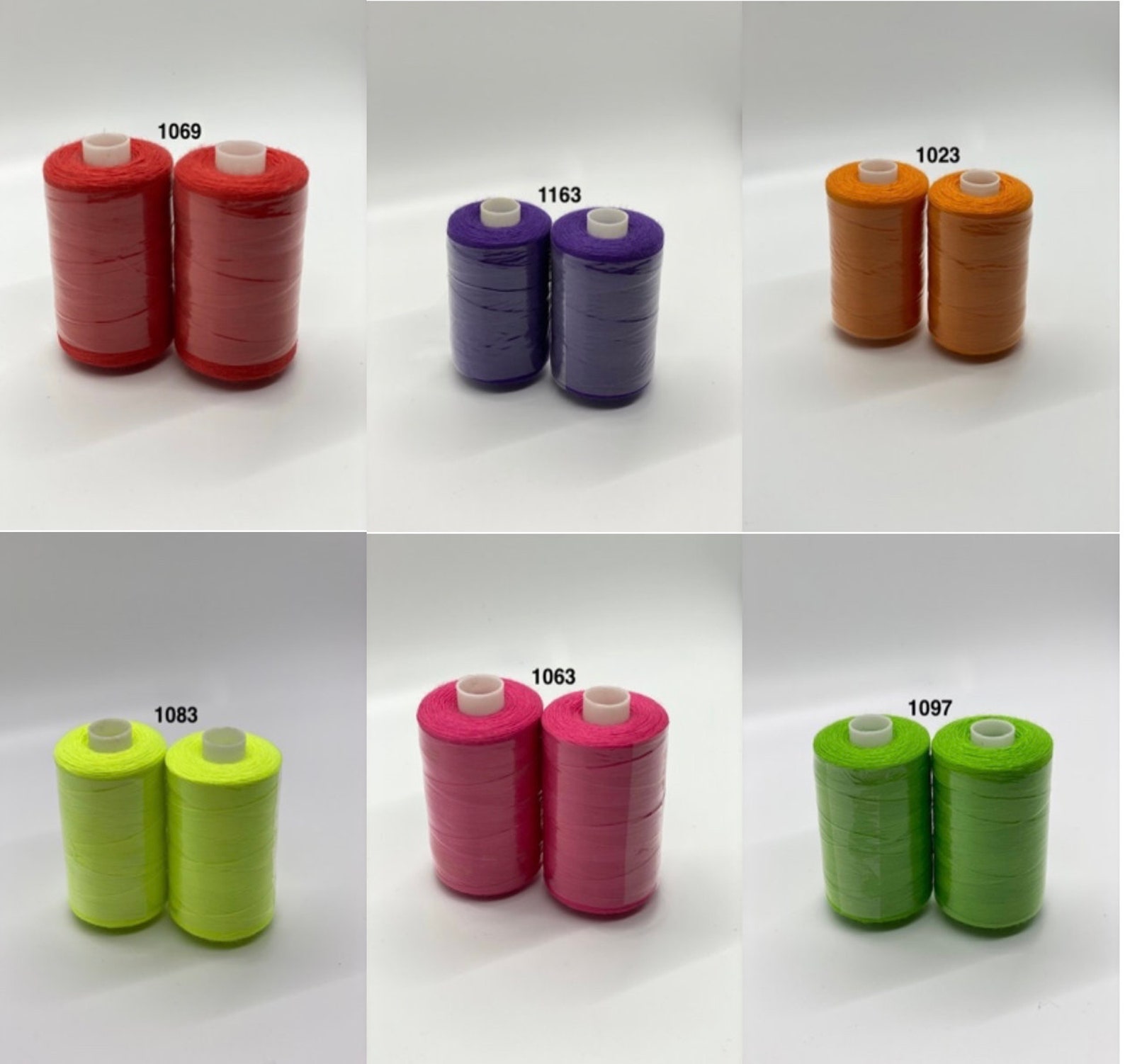 Sewing Thread All-purpose Polyester Thread Approx. 400 - Etsy