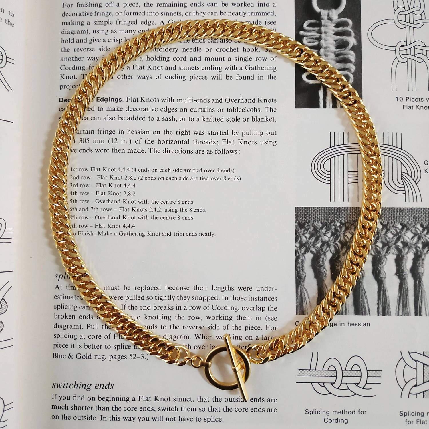 Trendy chain choker Gold statement necklace | Etsy