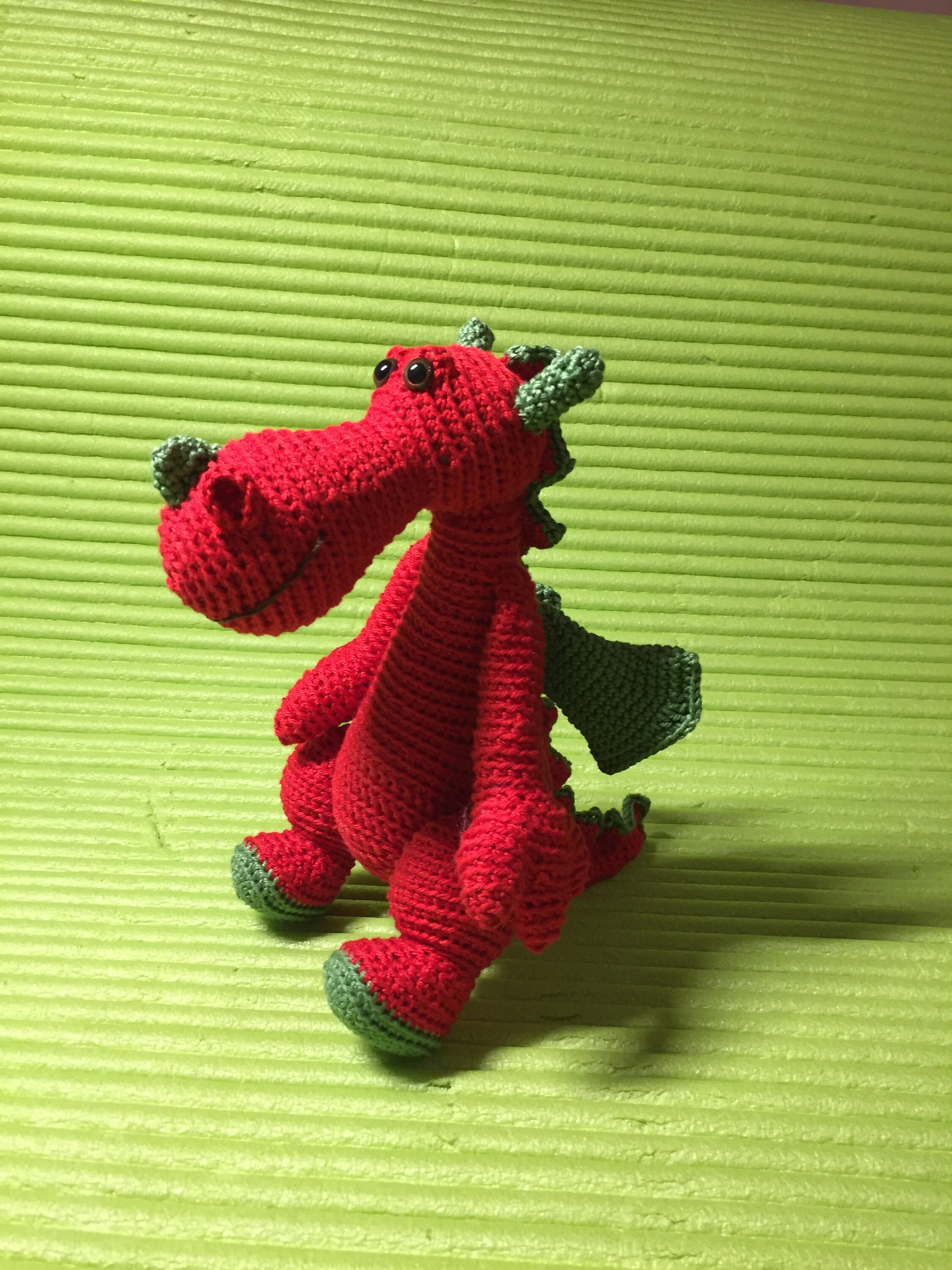 Crochet Pattern Dragon Tim - Etsy