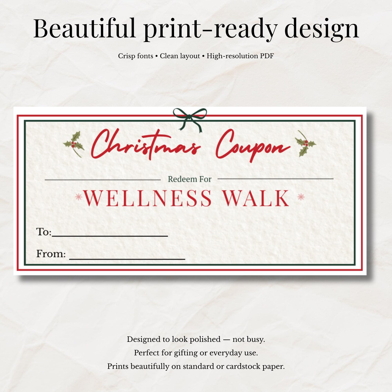 Self-care Printable Coupon Book • Reward Coupons • Printable Gift ...