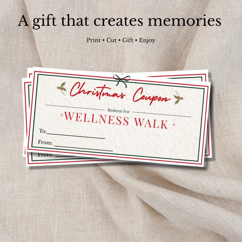 Self-care Printable Coupon Book • Reward Coupons • Printable Gift ...