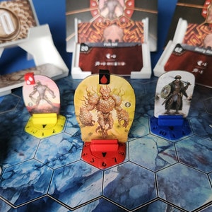 Frosthaven Monster Standees - Health Bases - Etsy