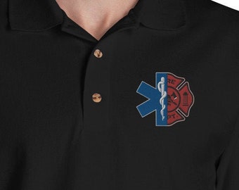 Fire Department Polo Shirt - Etsy