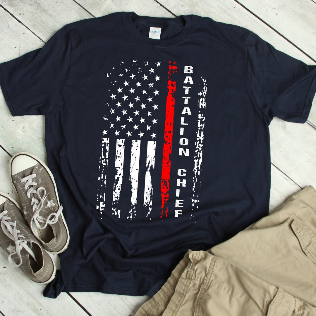 Firefighter Battalion Chief Shirt Firefighter Rank Battalion Chief ...