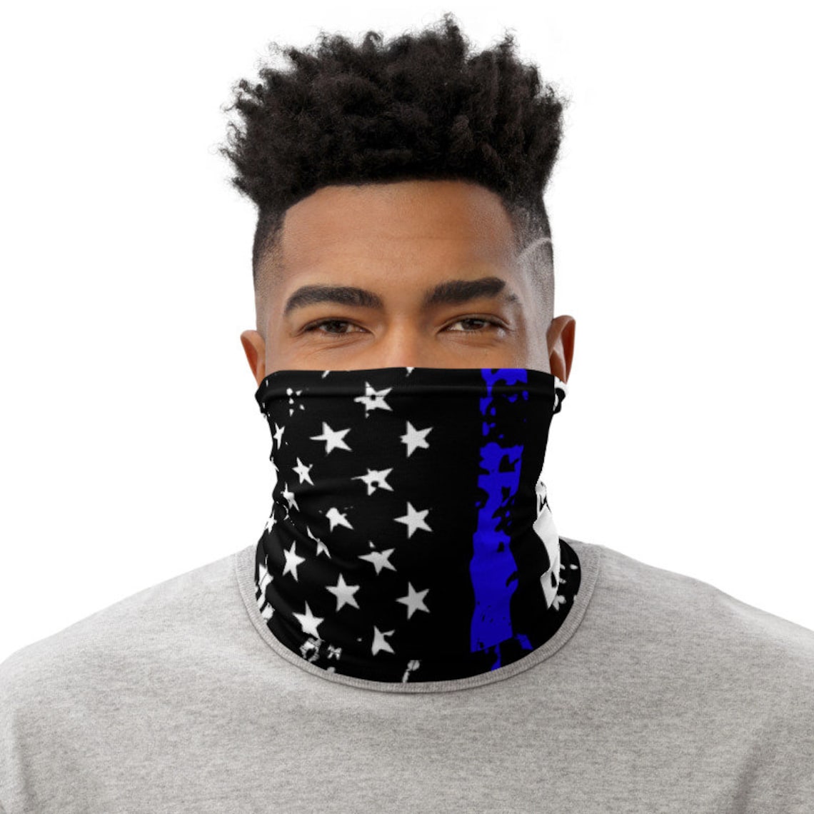 Police Face Shield Policeman Bandana Police Face Mask Gift | Etsy