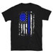 Police Shirt Thin Blue Line Tshirt Police Officer Gift Police - Etsy
