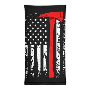 Firefighter Face Shield Firefighter Bandana Firefighter Face Mask Gift ...