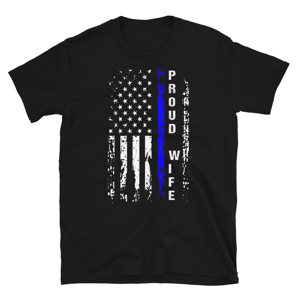 Police Wife Shirt Police Officer Wife Tshirt Police Wife T Etsy