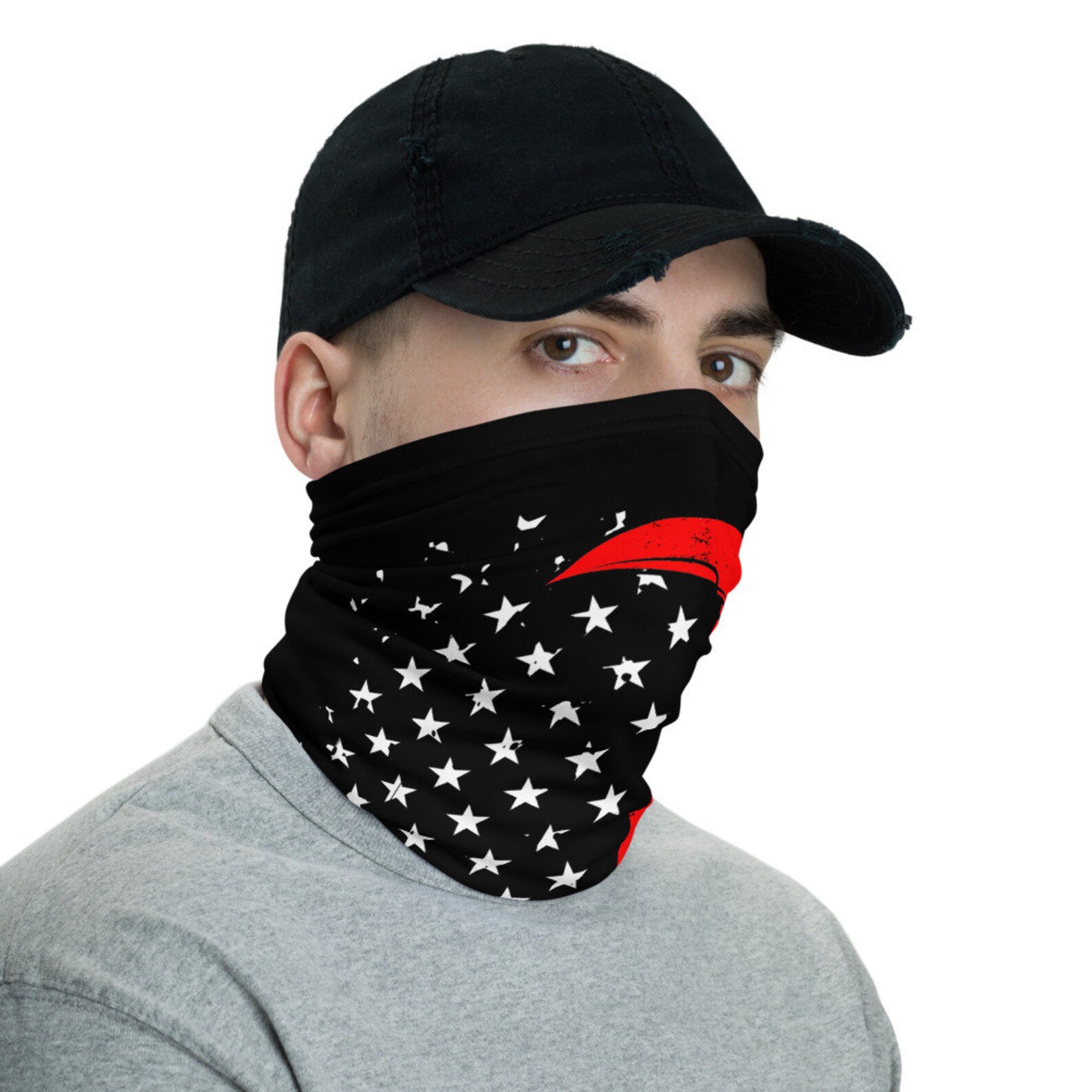 Firefighter Face Shield Firefighter Bandana Firefighter Face - Etsy
