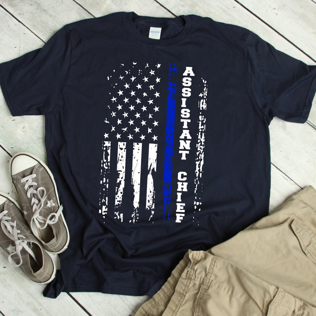 Police Assitant Chief Shirt Police Rank Assistant Chief Tshirt Police ...