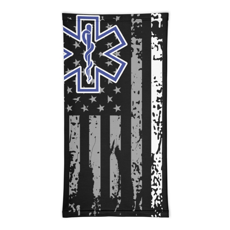 Emt Face Shield Emt Bandana Ems Face Mask Gift Thin White Line | Etsy
