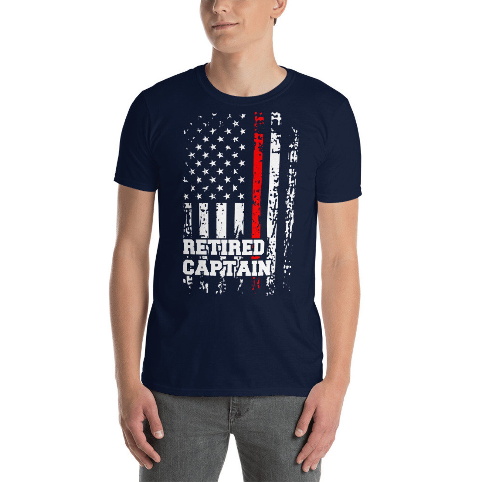 Retired Firefighter Shirt Firefighter Captain Retirement Gift Fire ...