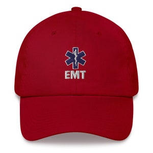 EMT Hat EMS Baseball Hat Paramedic Hat EMT Gift Ems Gift Paramedic Gift ...