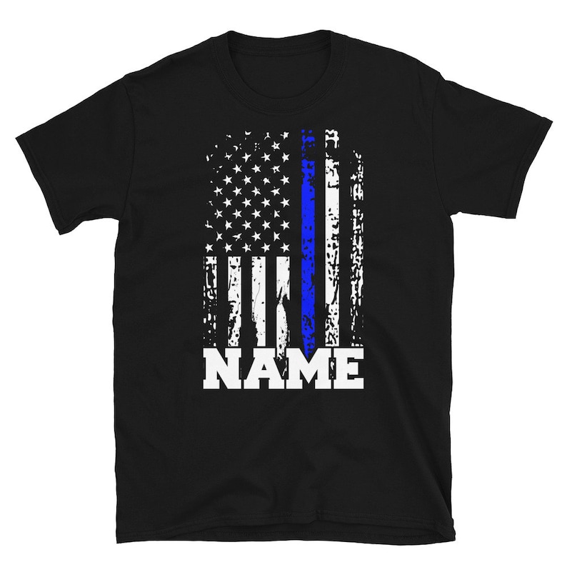 Personalized Police Shirt Customizable Police Officer Name - Etsy