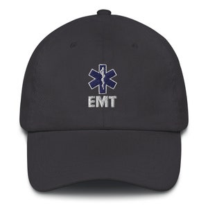 EMT Hat EMS Baseball Hat Paramedic Hat EMT Gift Ems Gift Paramedic Gift ...