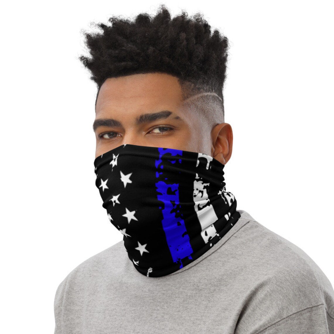 Police Face Shield Policeman Bandana Police Face Mask Gift | Etsy