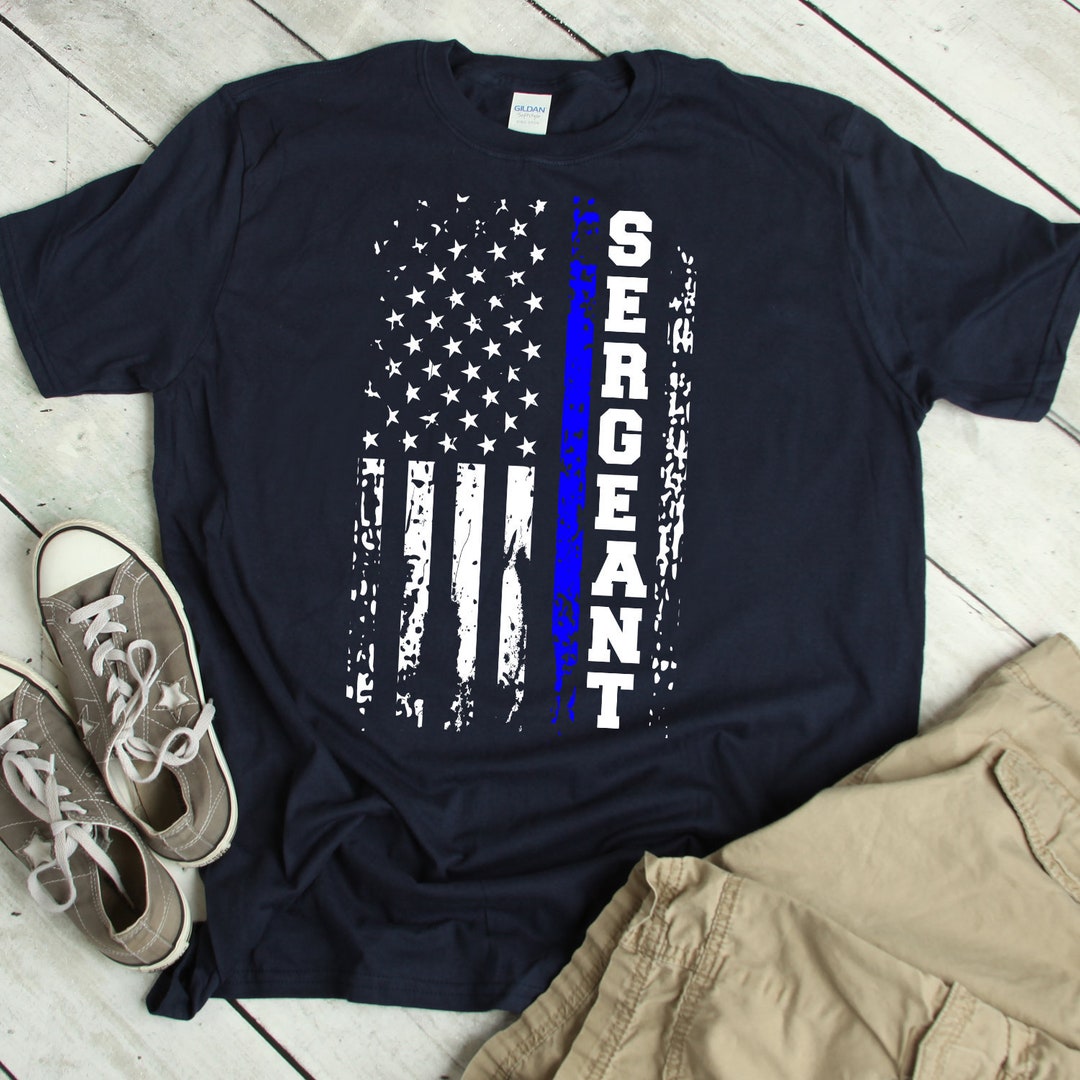Police Sergeant Shirt Police Rank Sergeant Tshirt Police Sergeant Gift ...