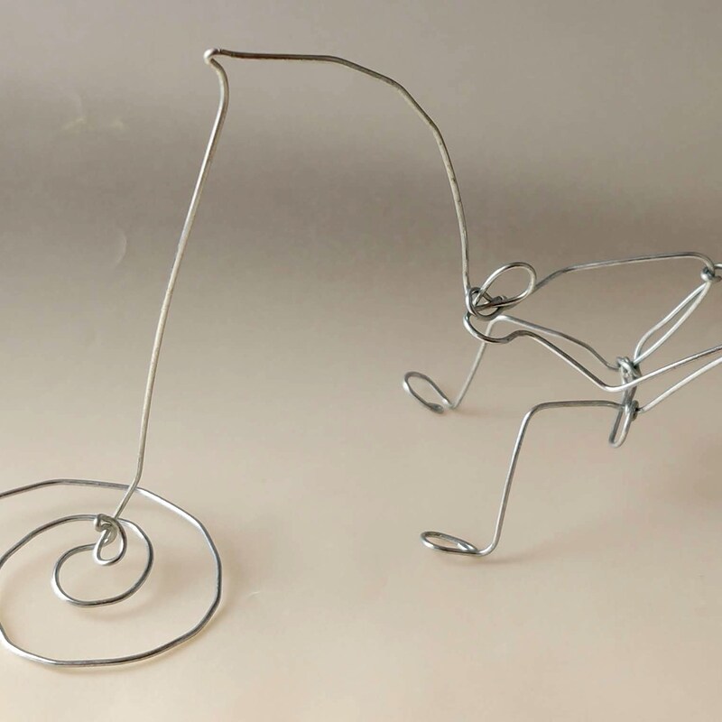 Wire Fish Sculpture - Etsy