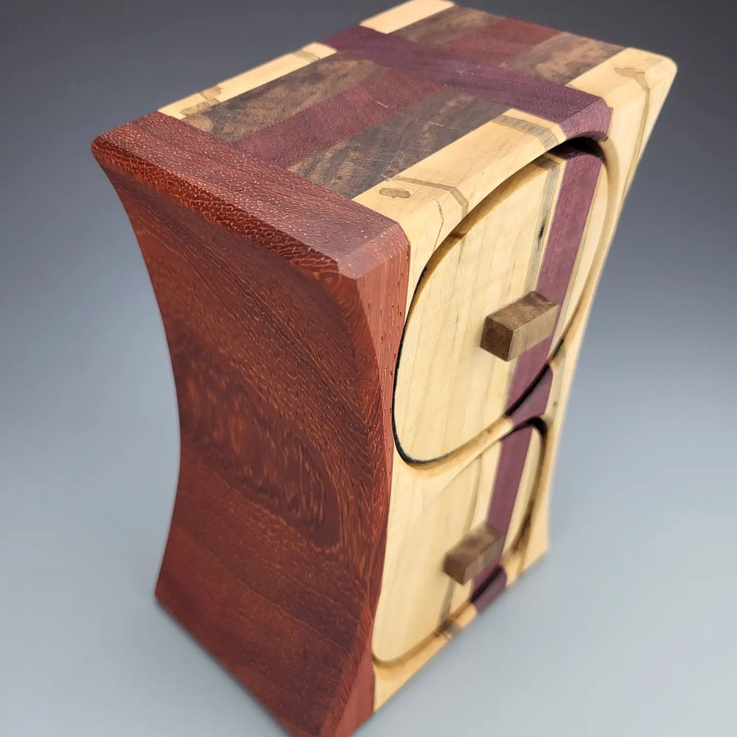 Custom Handmade Desktop Hobbit Wood Box Jewelry Chest - Etsy