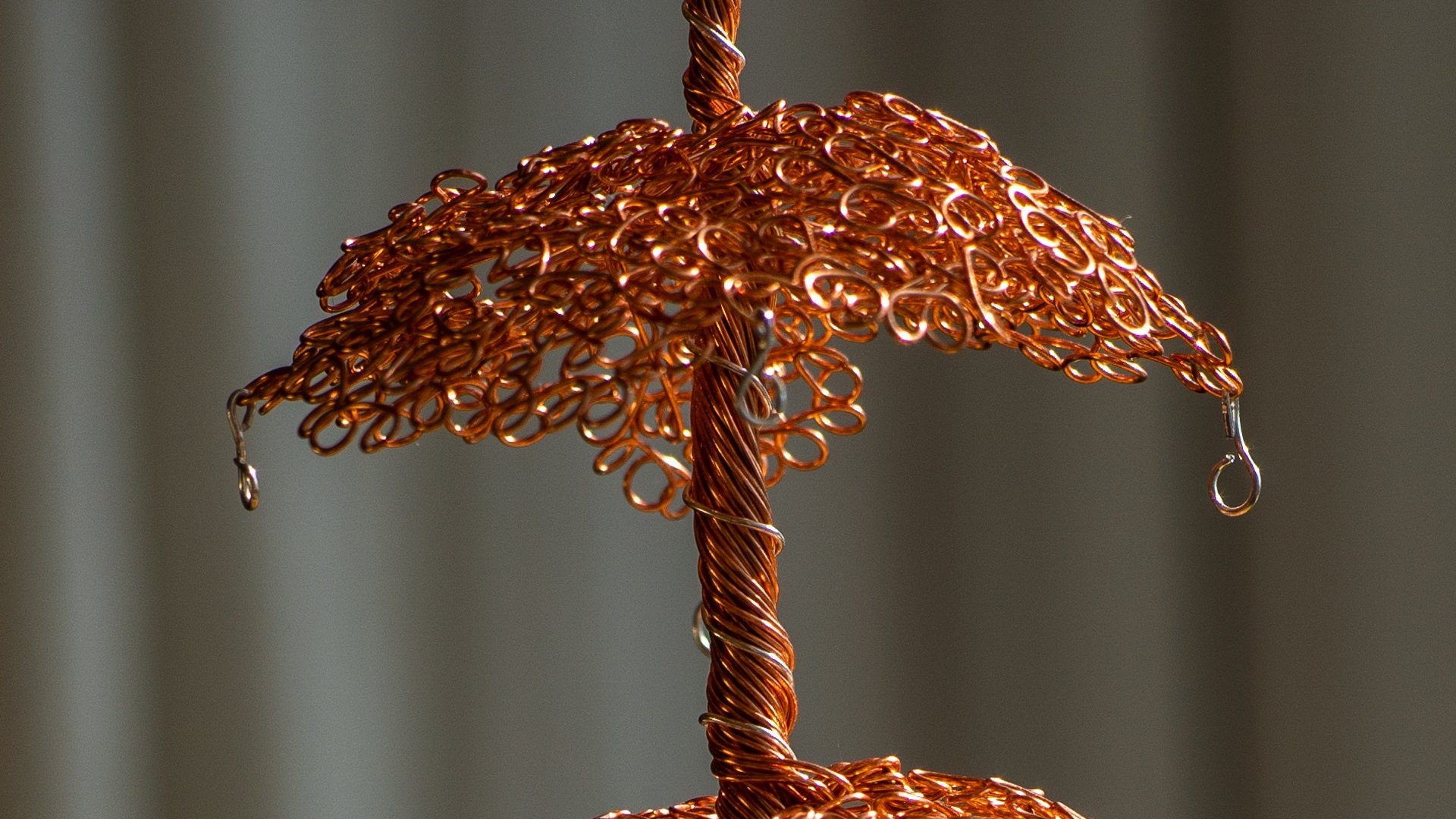 Wire Christmas Tree, Copper Wire Bonsai Tree, Christmas Tree, Handmade ...