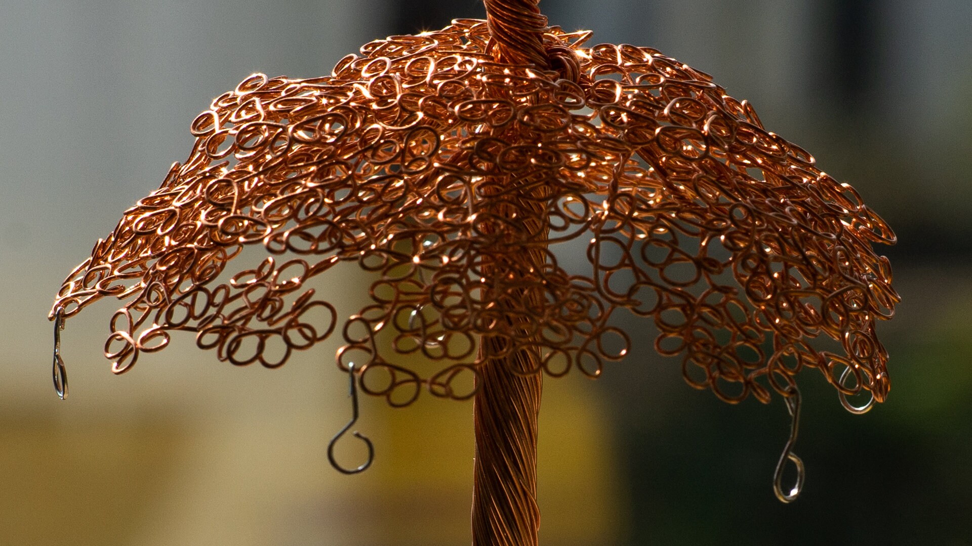 Wire Christmas Tree, Copper Wire Bonsai Tree, Christmas Tree, Handmade ...