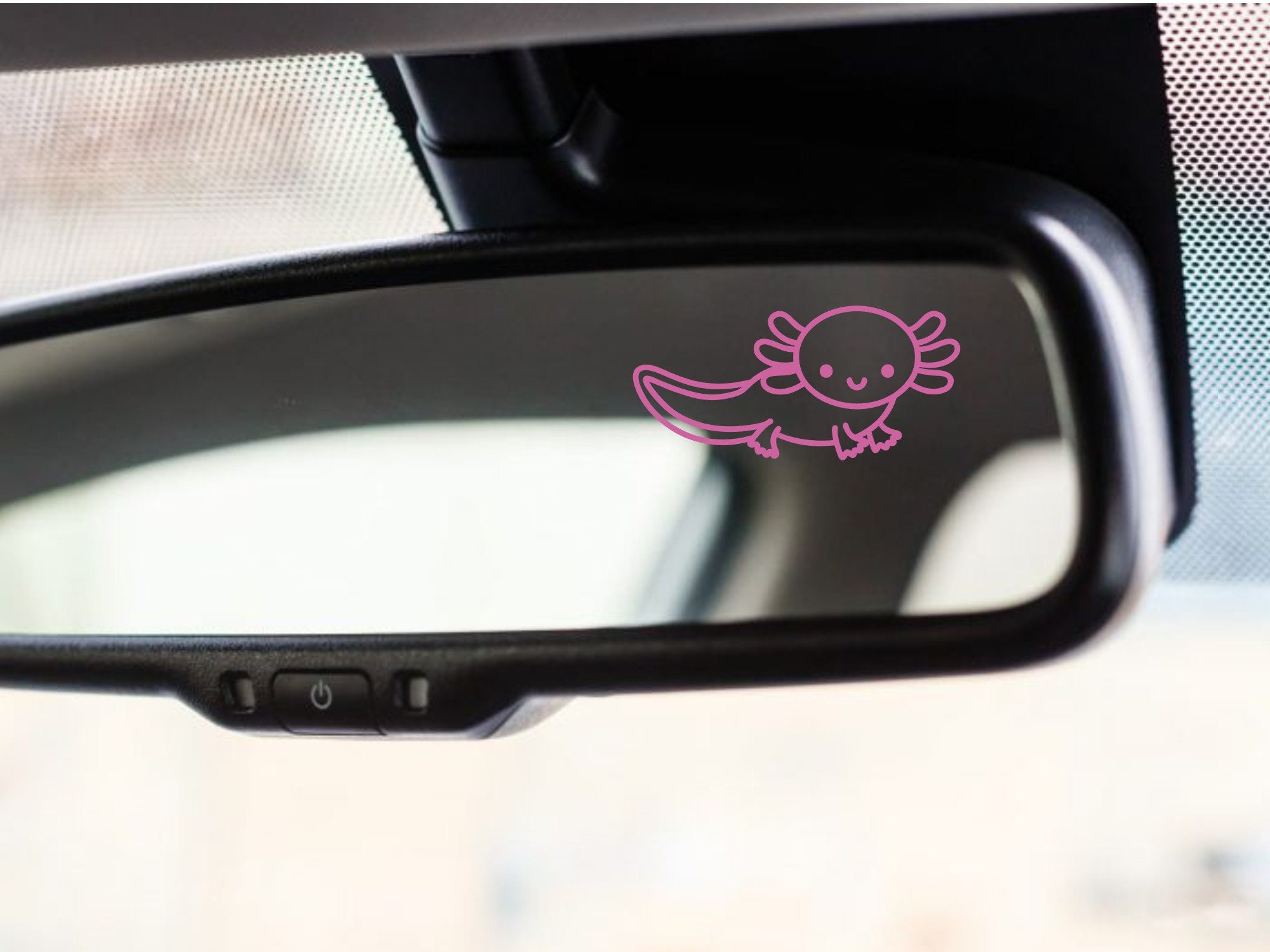 Axolotl Decal Car Bumper Sticker Camper RV Decal Rearview Mirror Decal ...