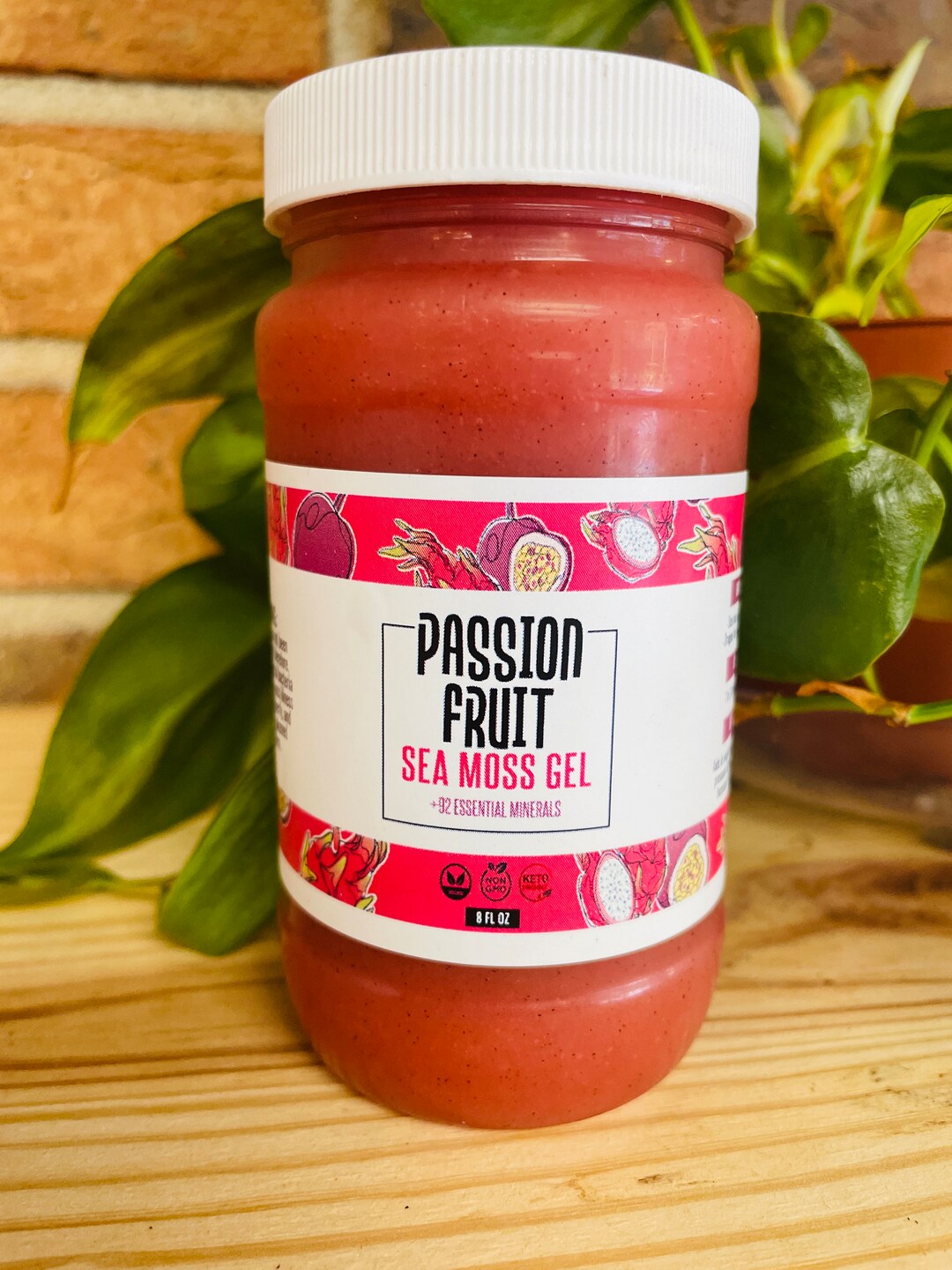 Passion Fruit Sea Moss Gel | Fruit Infused Sea Moss | Digestive Health ...