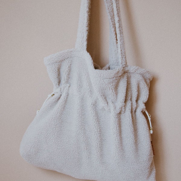 Fuzzy Tote Bag - Etsy