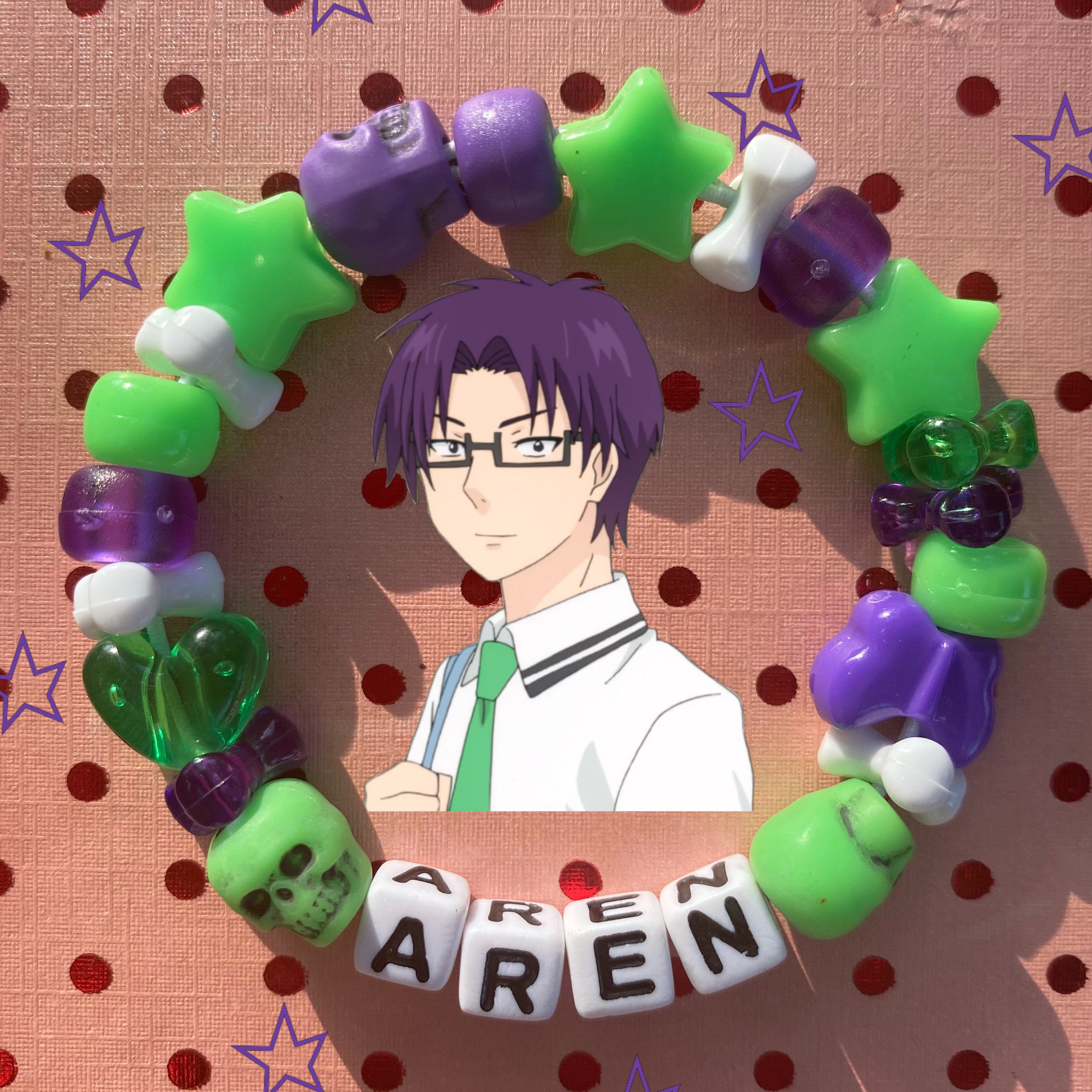 The Disastrous Life of Saiki K Bracelets : Saiki Kusuo Kaidou | Etsy