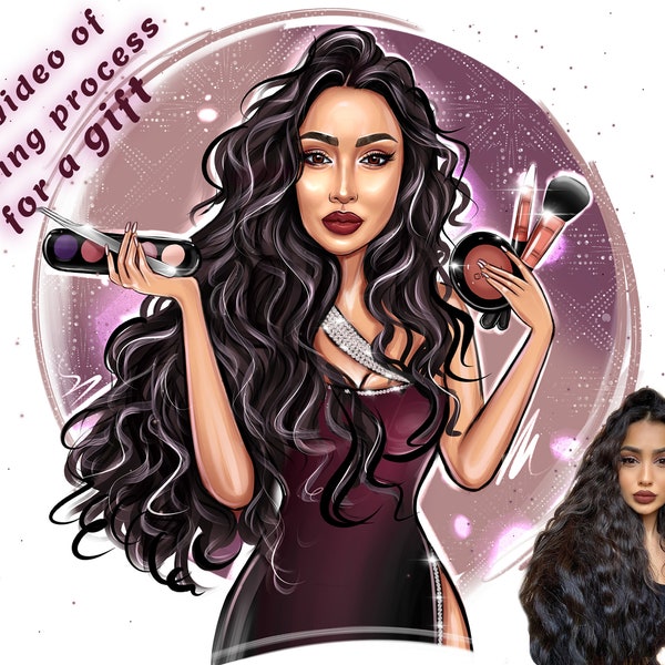 Digital Portrait Logo - Etsy