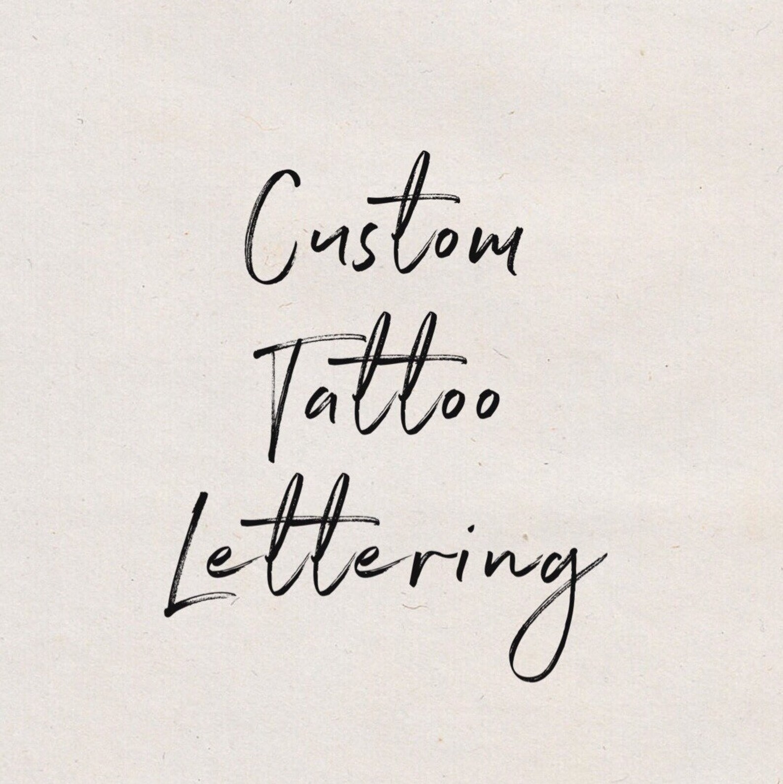 Custom Tattoo Lettering | Calligraphy Tattoo, Custom Calligraphy Design ...