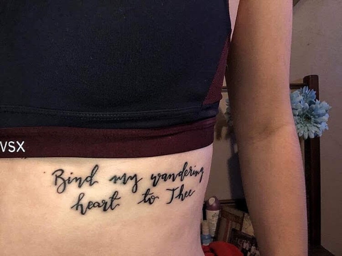 Custom Tattoo Lettering | Calligraphy Tattoo, Custom Calligraphy Design ...