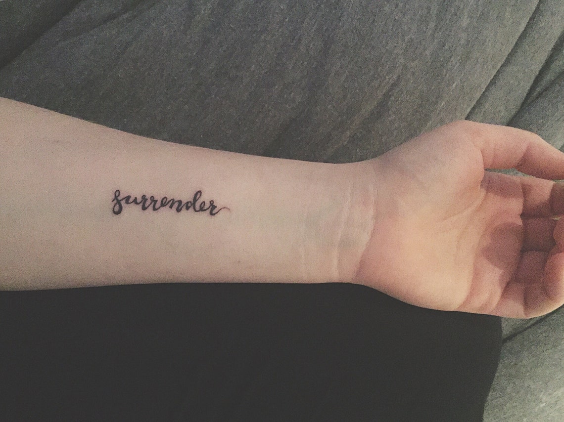 Custom Tattoo Lettering Calligraphy Tattoo Custom - Etsy