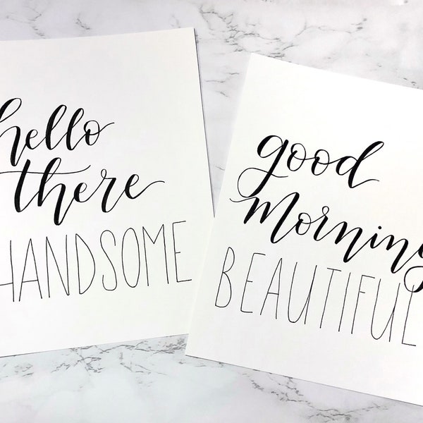 Hello Handsome - Etsy