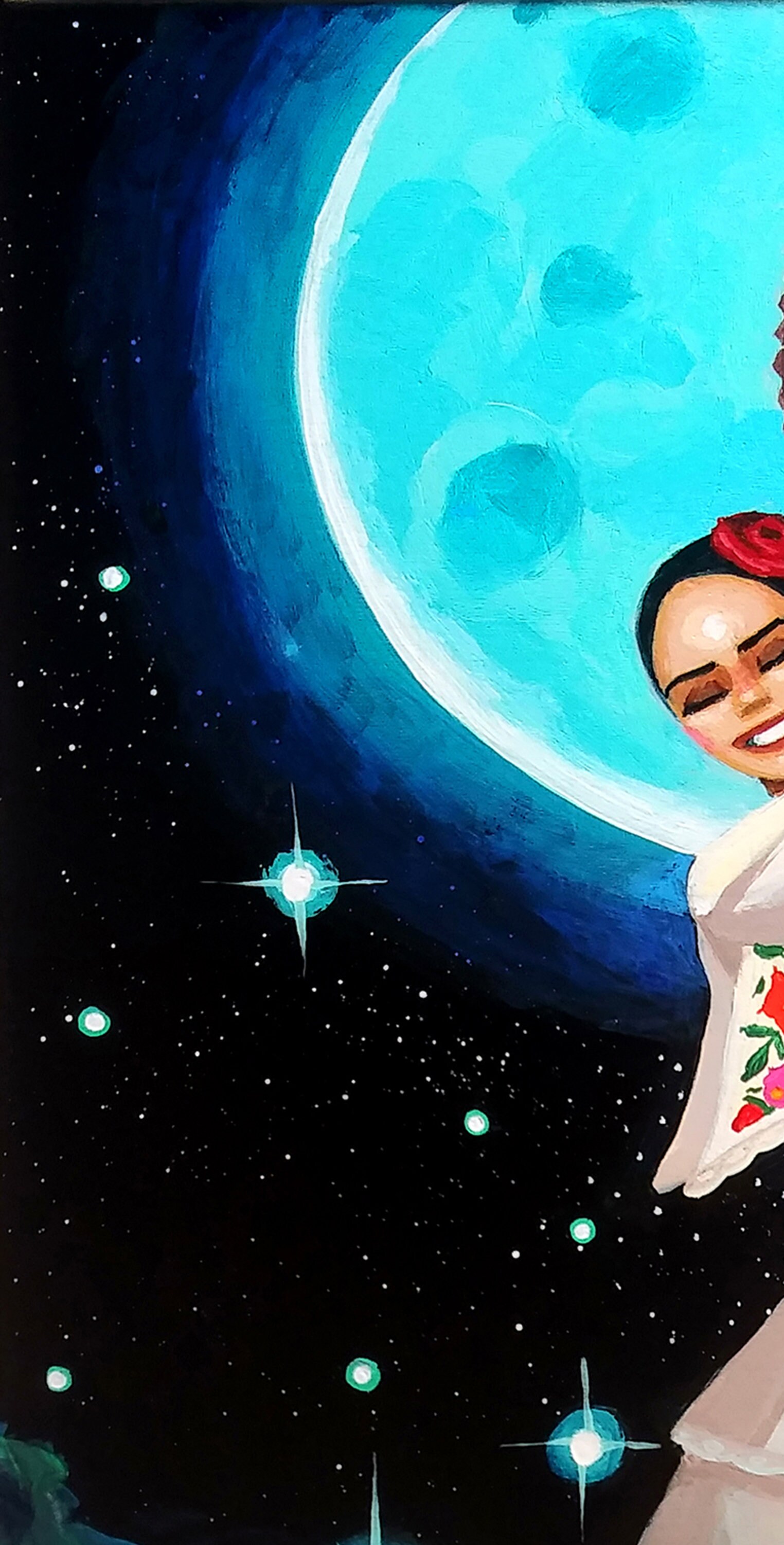 Mexican Chicano Art Poster From My Original Acrylic Painting - Etsy