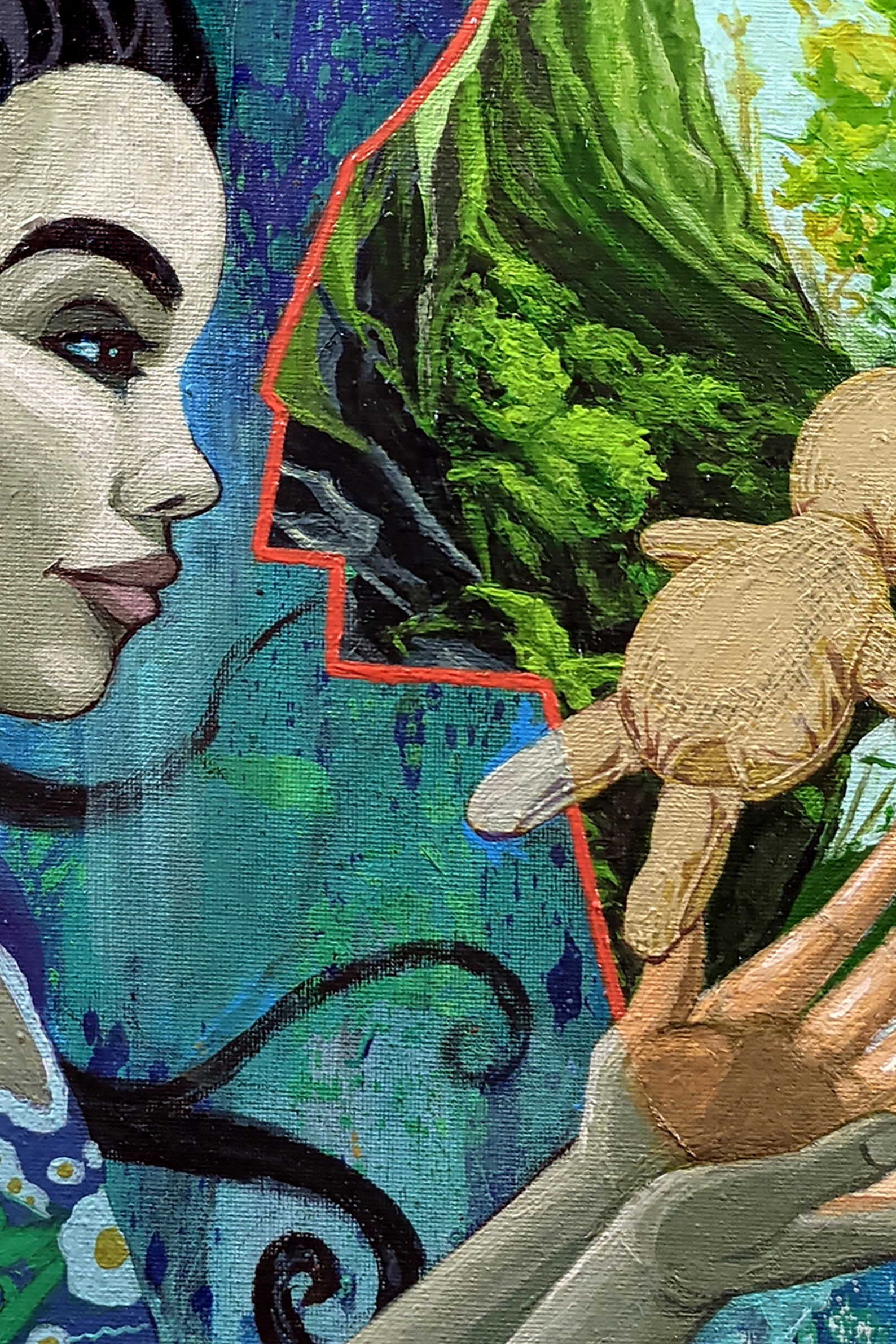 Mexican Chicano Art Poster From My Original Acrylic Painting - Etsy