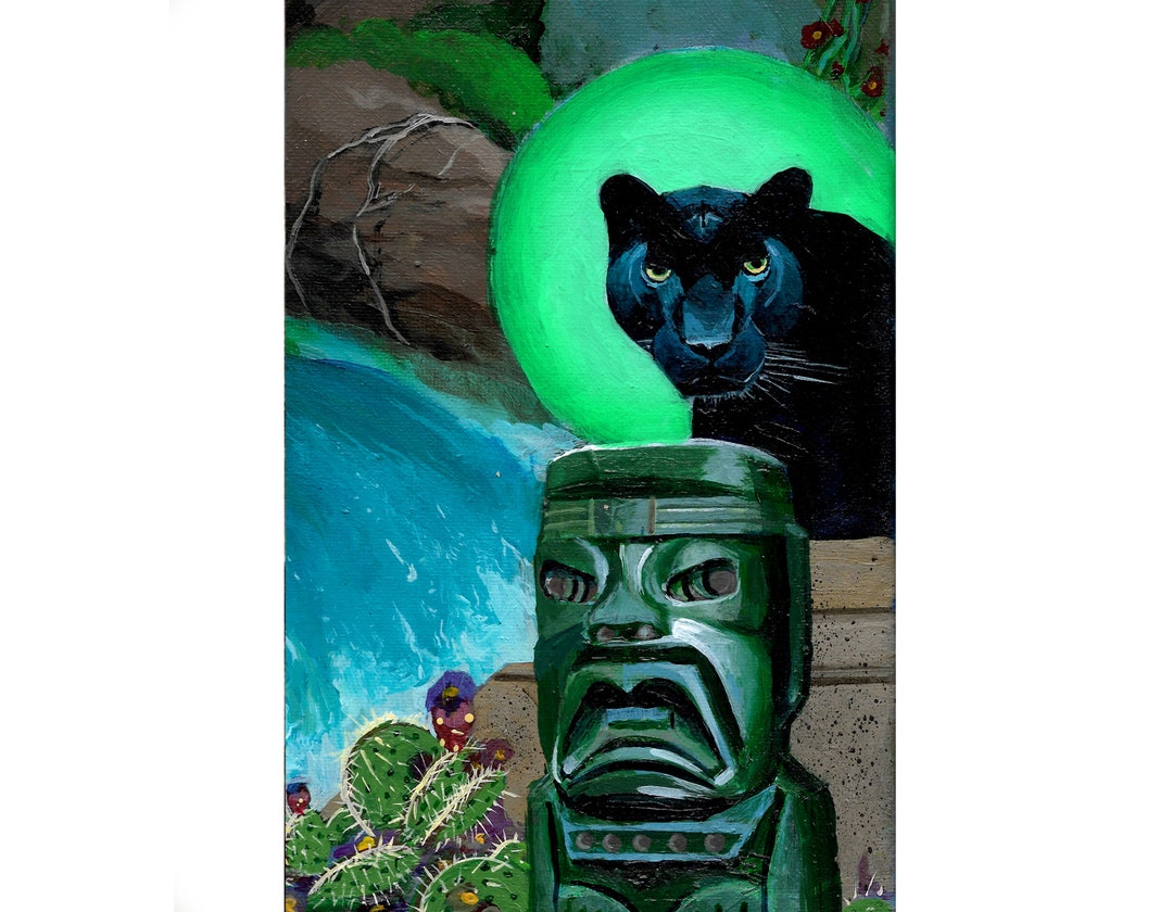 Mexican Chicano Art Poster From My Original Acrylic Painting of the ...